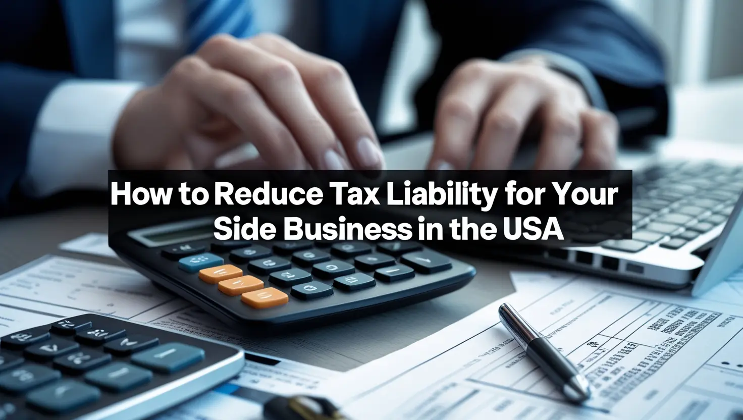 How to Reduce Tax Liability on a Side Business USA? - Pixonar